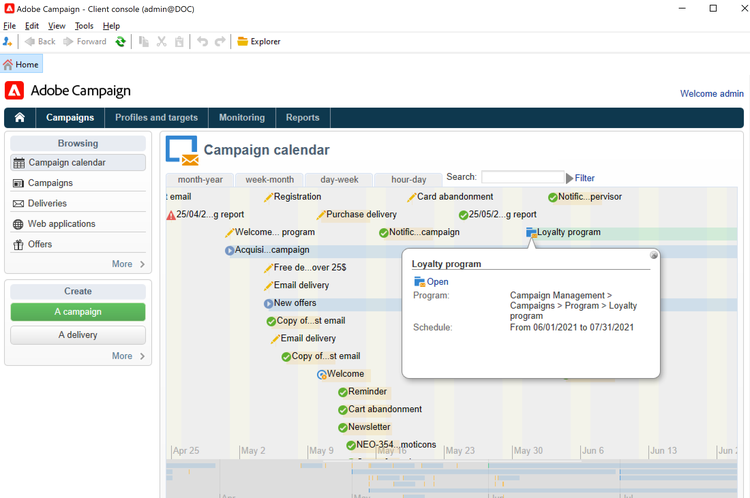 Get Started with Campaigns | Adobe Campaign