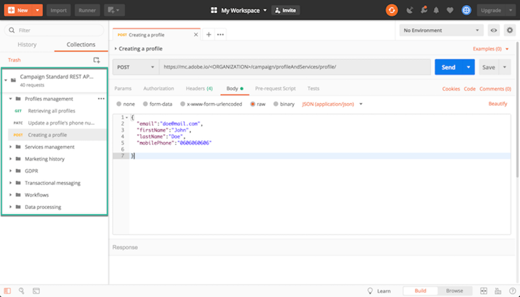 Wozu dienen Campaign Standard-APIs? | Adobe Campaign