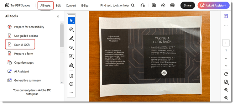Vom Papier zum PDF | Adobe Acrobat