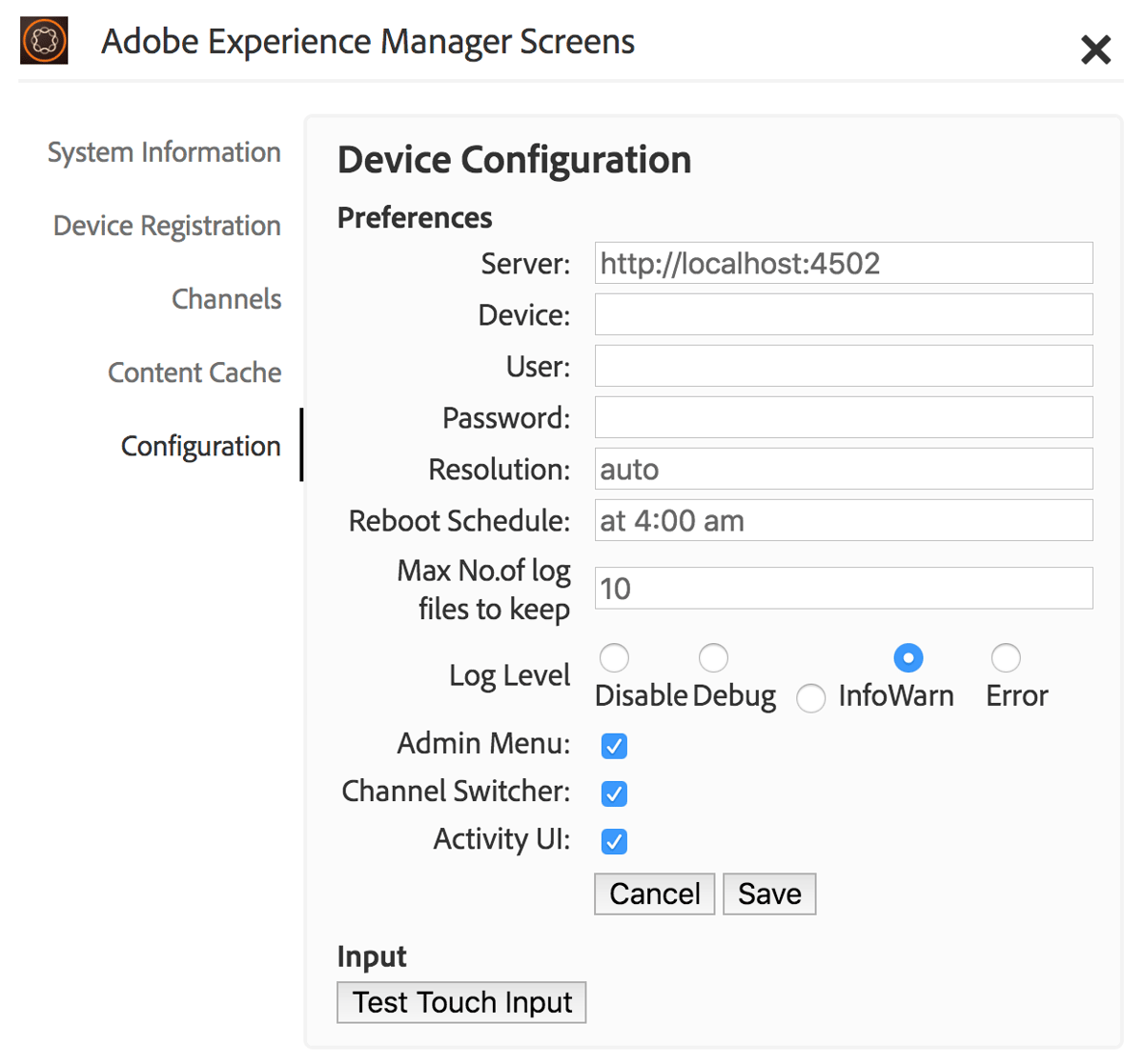 Geräteregistrierung | Adobe Experience Manager