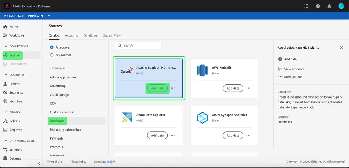Erstellen eines Apache Spark auf Azure HDInsights Source Connection in ...