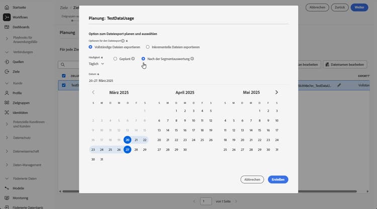 Anreichern von Adobe Experience Platform-Zielgruppen mit externen Daten ...