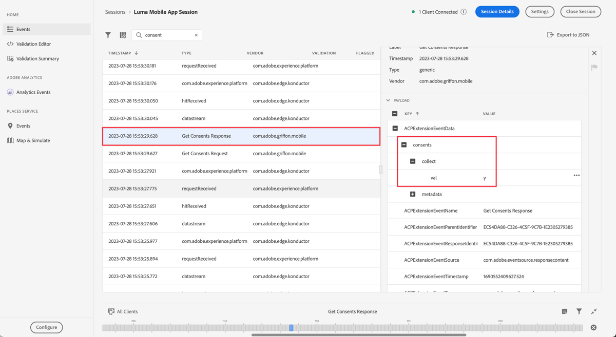 Implementieren der Zustimmung für Platform Mobile SDK-Implementierungen | Adobe Data Collection