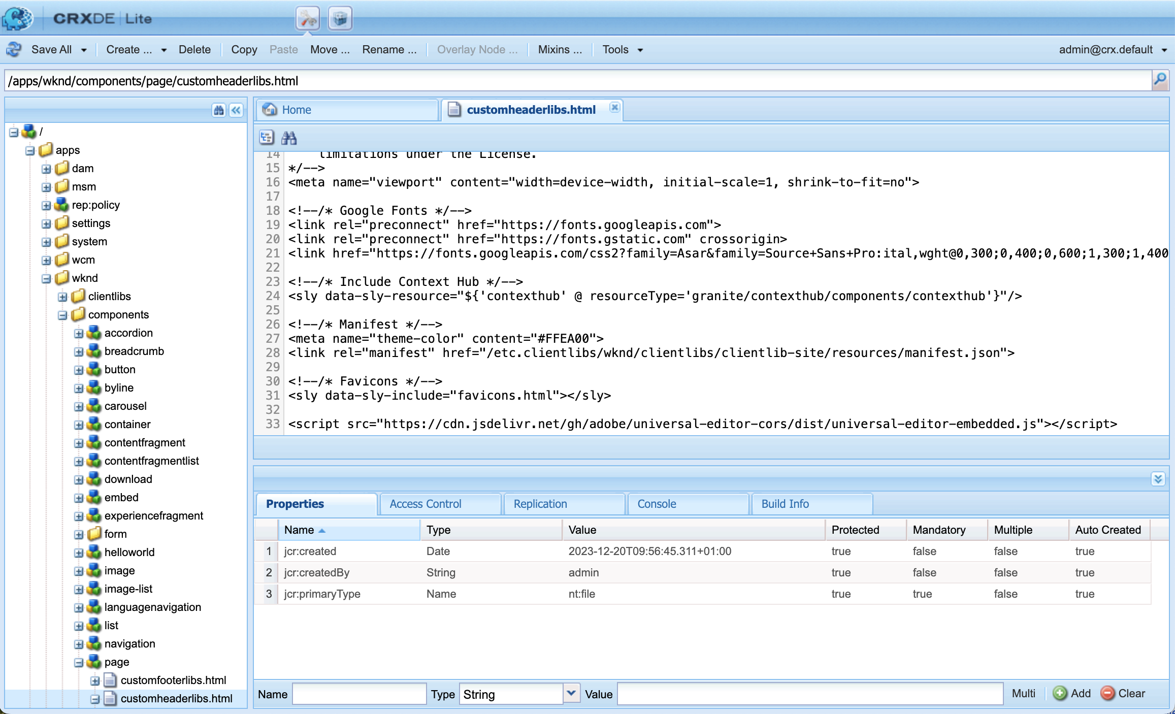 Universal Editor Overview For Aem Developers Adobe Experience Manager