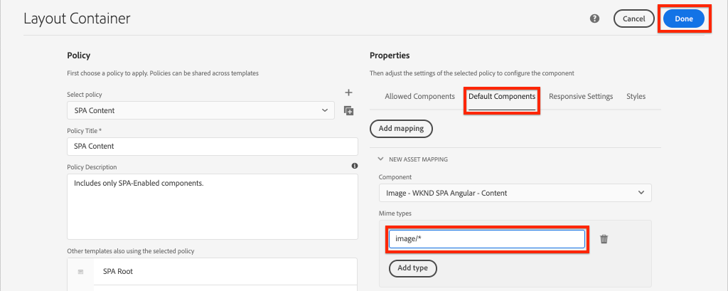 Map SPA components to AEM components – Mavice Map SPA components to AEM components – Mavice