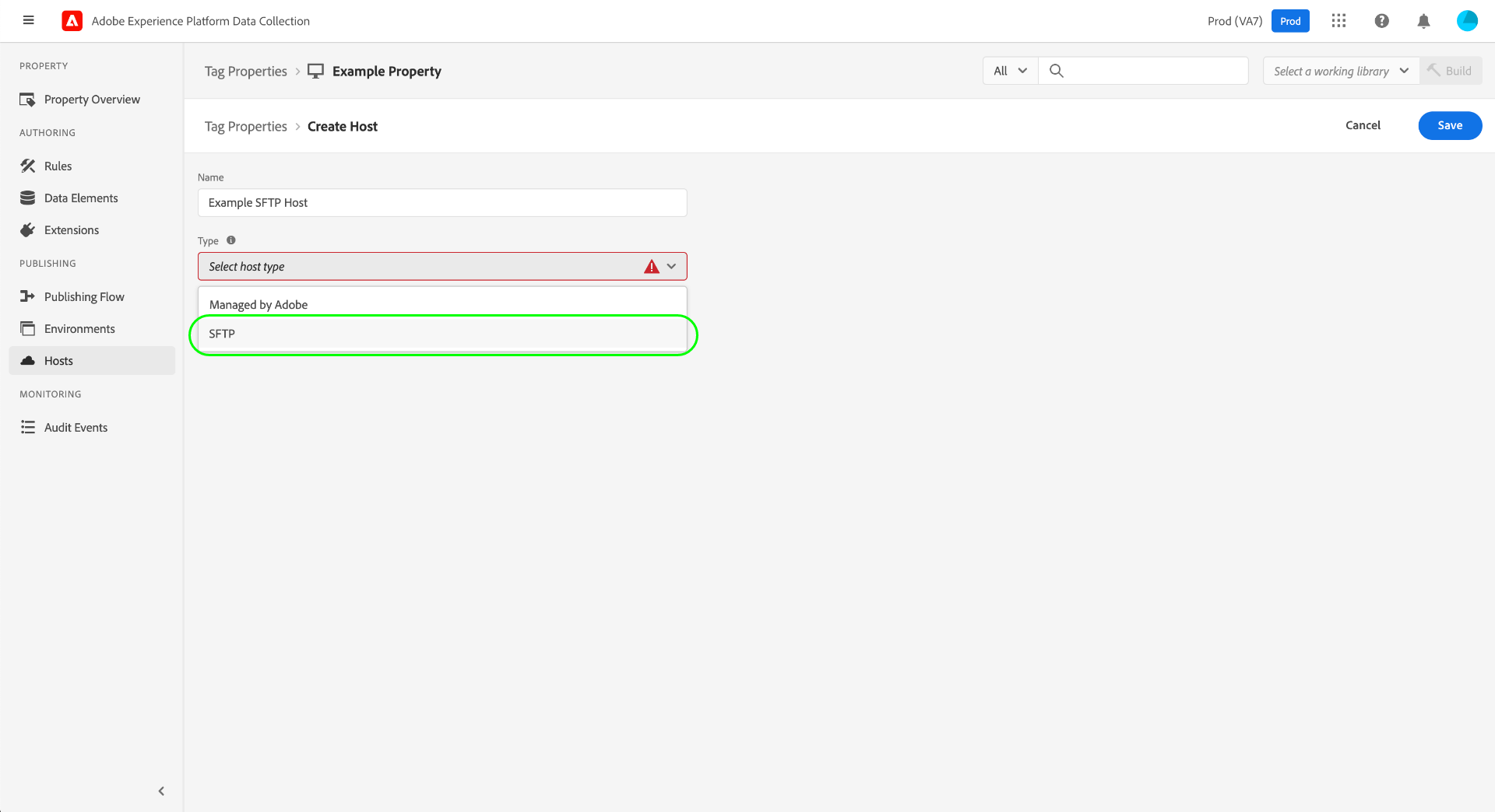 SFTP Hosts Adobe Experience Platform SFTP Hosts Adobe Experience Platform