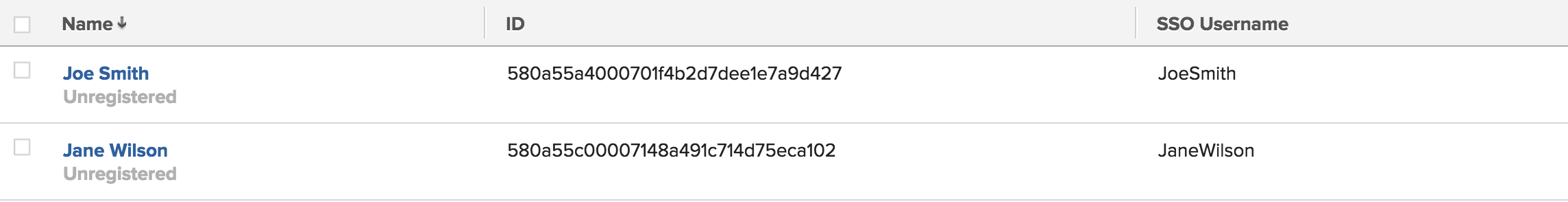 Update users for single sign-on | Adobe Workfront