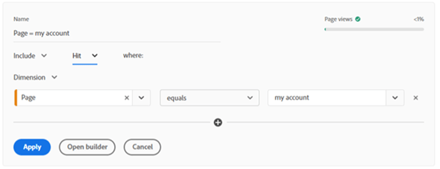 Differences Between The Segment Builder And Quick Segments In Analysis Workspace Adobe Analytics