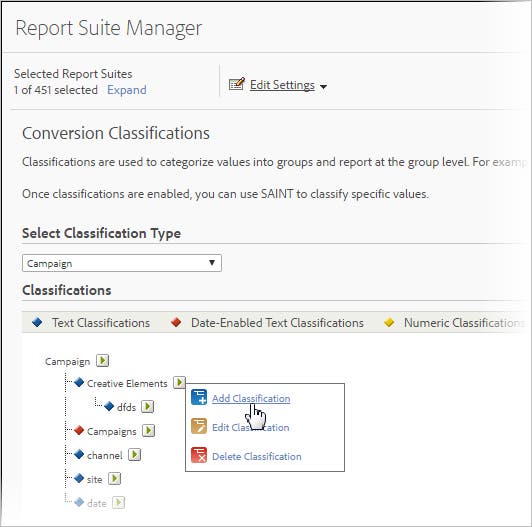 Conversion classifications | Adobe Analytics