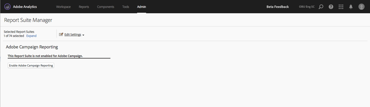 How do I integrate Adobe Campaign Standard Reporting into Adobe ...