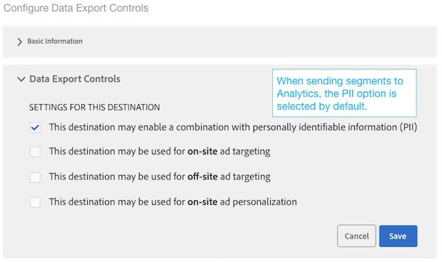 Configure An Analytics Destination Adobe Audience Manager