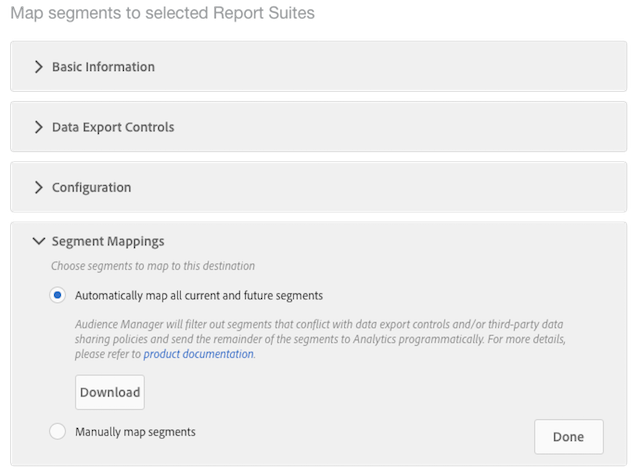 Configure An Analytics Destination Adobe Audience Manager