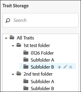 Manage Folder Traits | Adobe Audience Manager