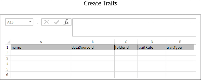 Bulk Create Adobe Audience Manager