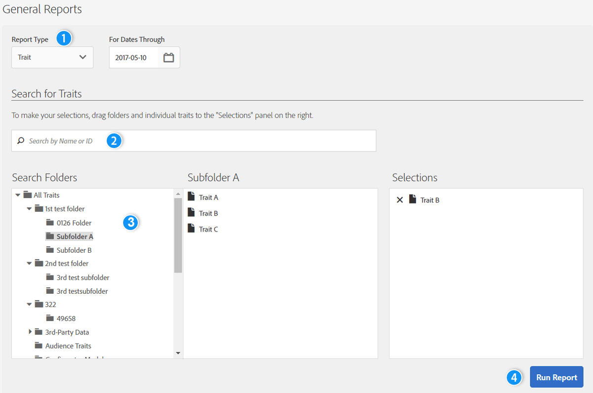 General Reports Adobe Audience Manager