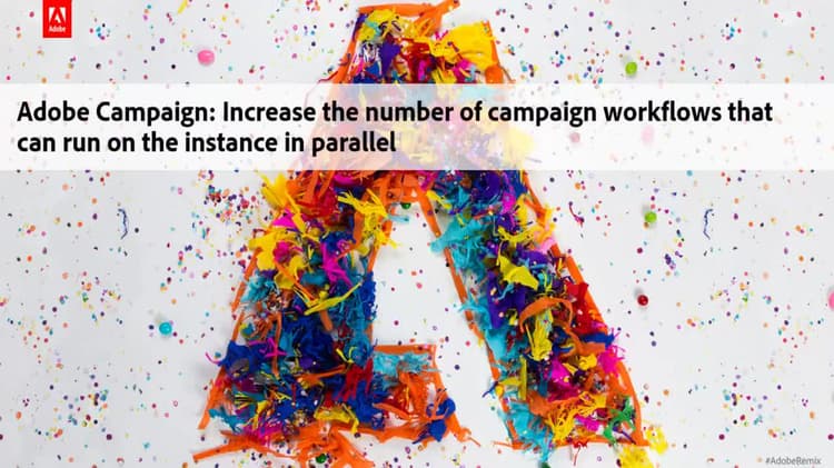 Increase the number of parallel running workflows | Adobe Campaign