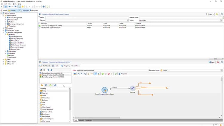 How to configure validation workflows in Adobe Campaign Classic | Adobe Campaign
