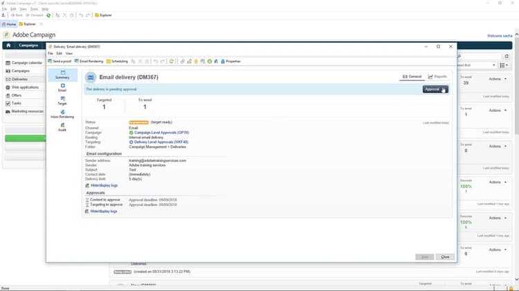 How to configure validation workflows in Adobe Campaign Classic | Adobe Campaign