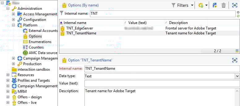 Configure The Integration With Adobe Target Adobe Campaign