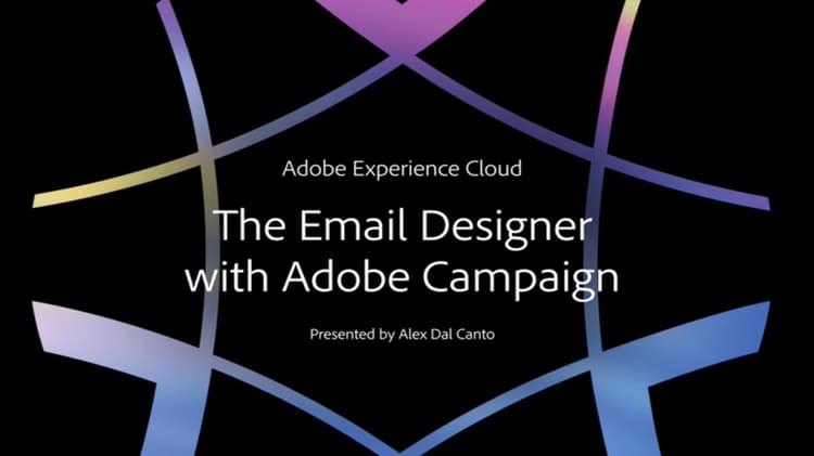 Email Designer overview | Adobe Campaign