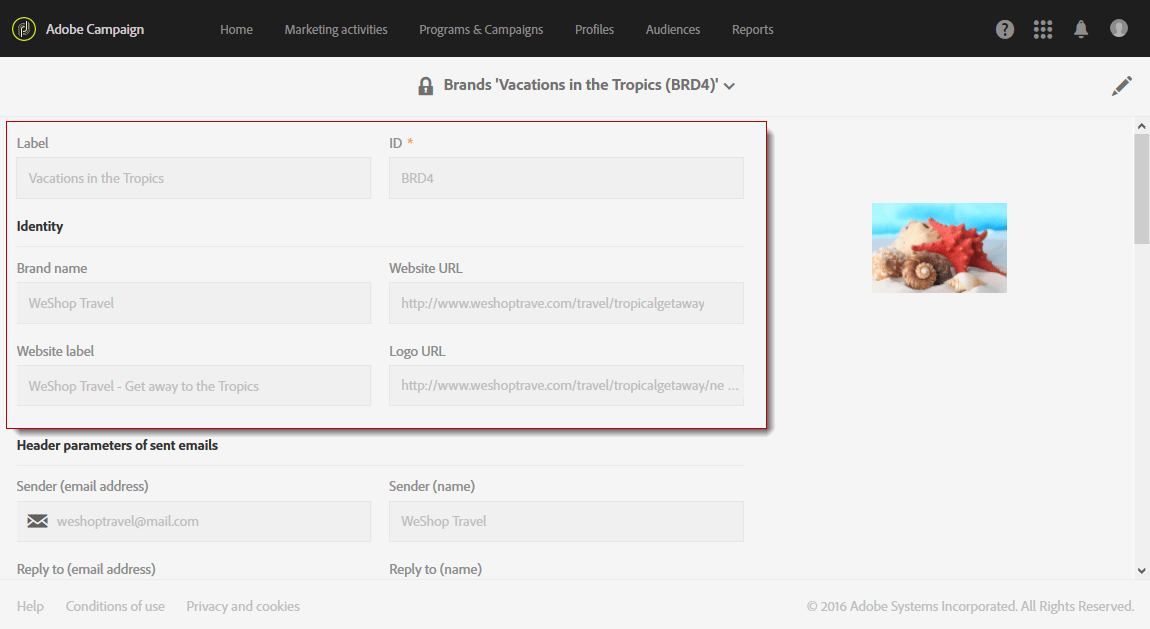 Branding | Adobe Campaign