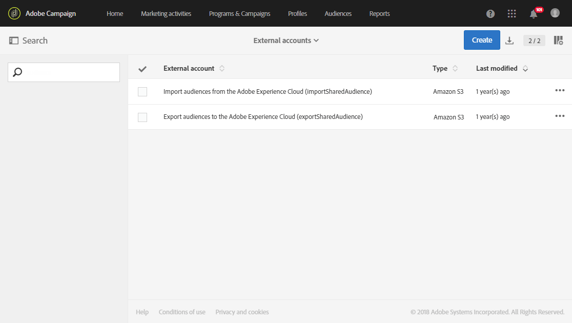 Provisioning and configuring integration with Audience Manager or People core service | Adobe ...