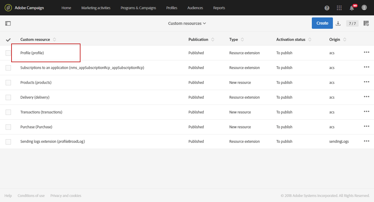 Creating a custom profile dimension | Adobe Campaign