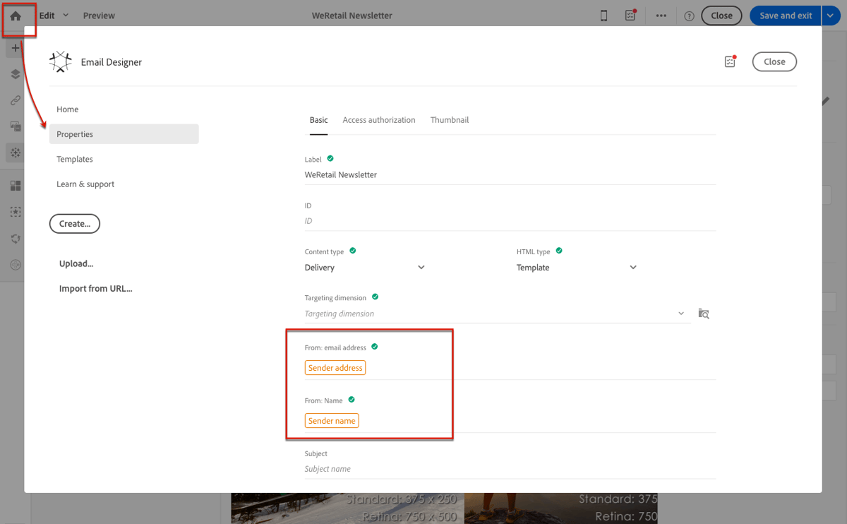Controlling email content in Adobe Campaign Standard | Adobe Campaign
