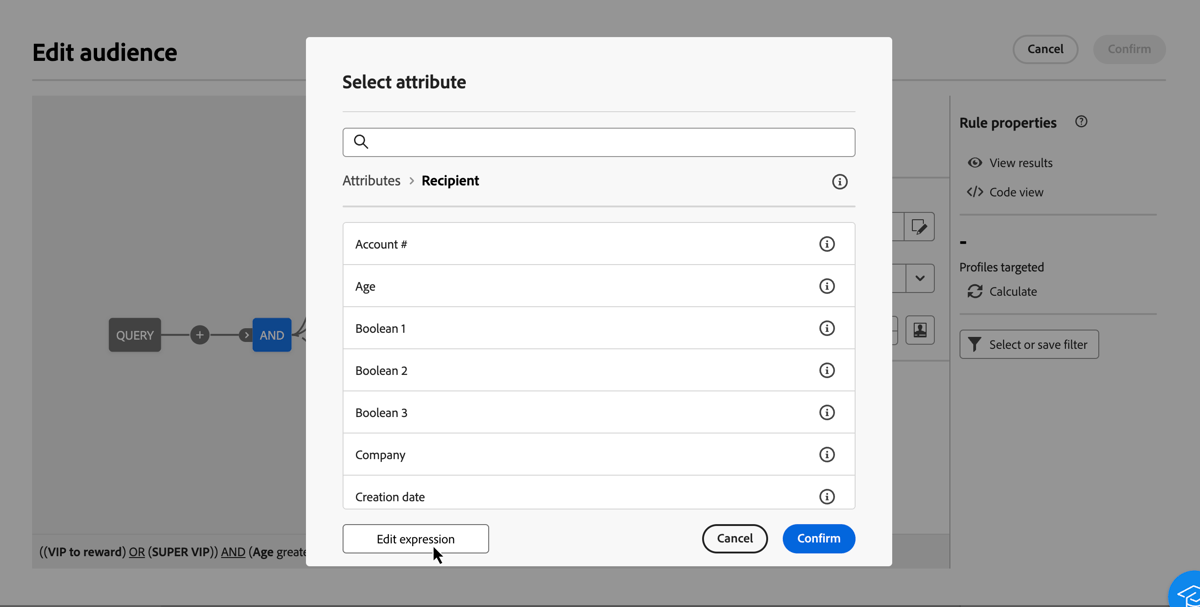 Build Your First Query Using The Query Modeler Adobe Campaign 