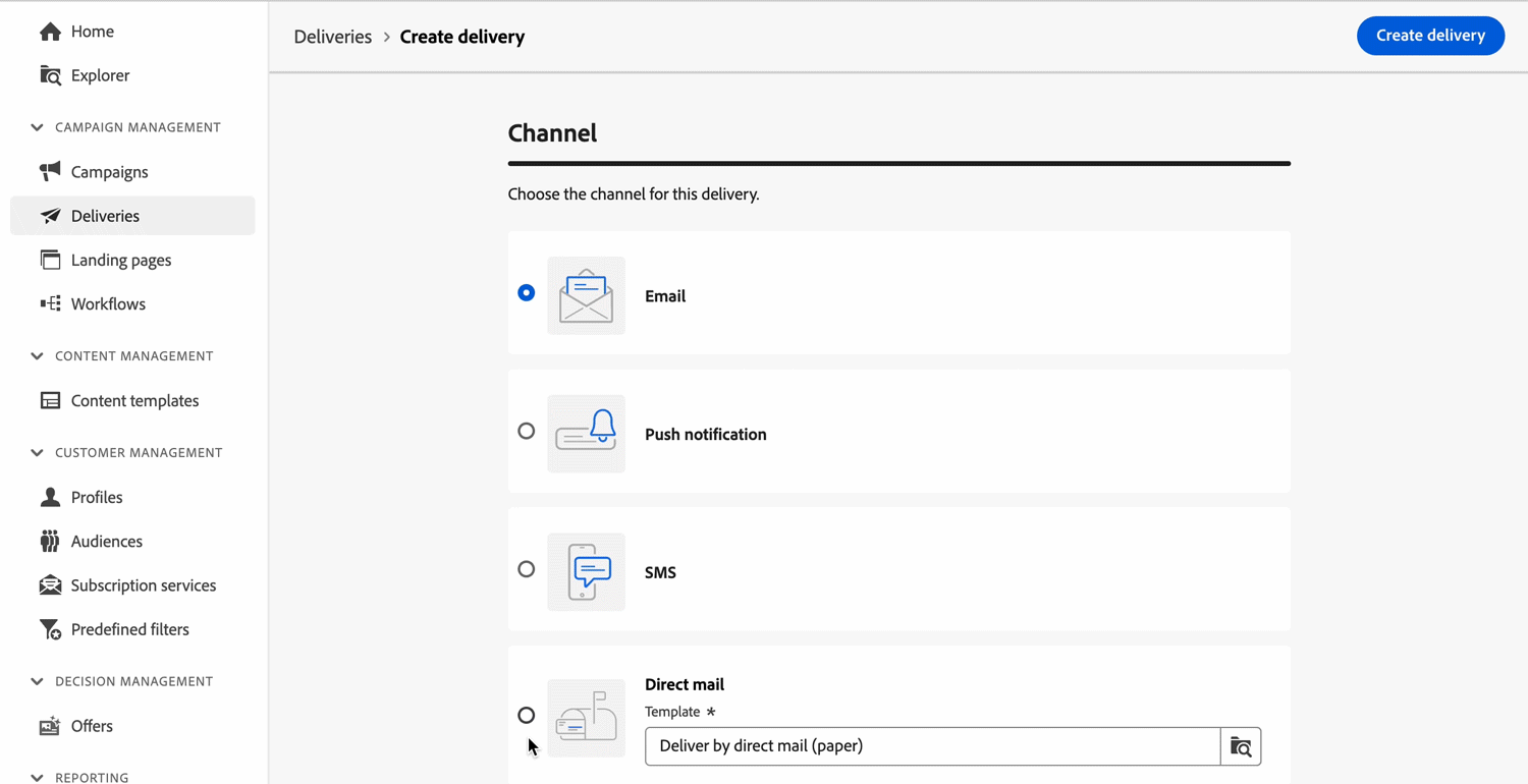 Latest release notes | Adobe Campaign