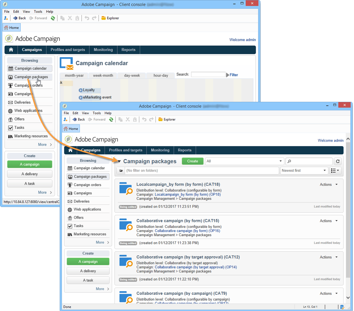 Get Started With Distributed Marketing Adobe Campaign