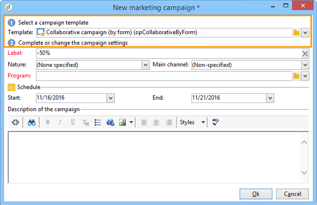 Create a collaborative campaign | Adobe Campaign