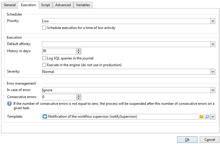 Workflow properties | Adobe Campaign