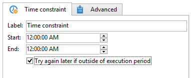 Time constraint | Adobe Campaign