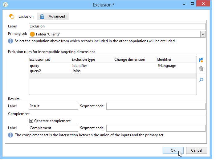 Exclusion | Adobe Campaign