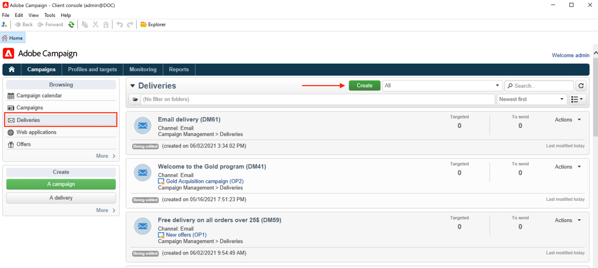 Send push notification with Adobe Campaign | Adobe Campaign