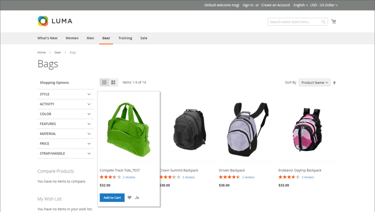 Flat catalogs | Adobe Commerce