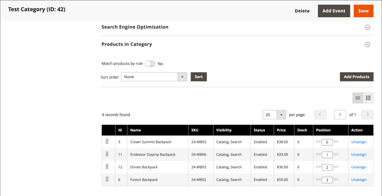 Flat catalogs | Adobe Commerce