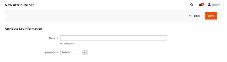 Attribute sets | Adobe Commerce
