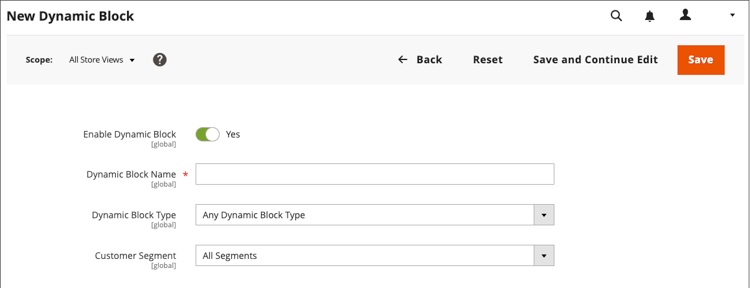 Dynamic blocks | Adobe Commerce