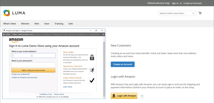 Customer sign in | Adobe Commerce