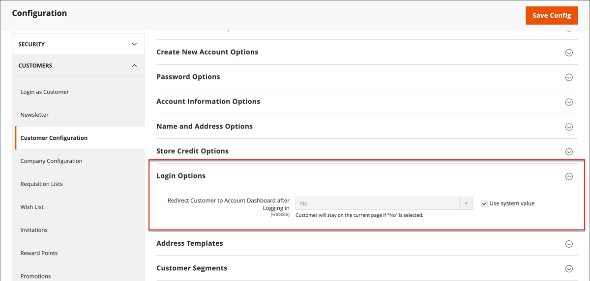 Customer login landing page | Adobe Commerce