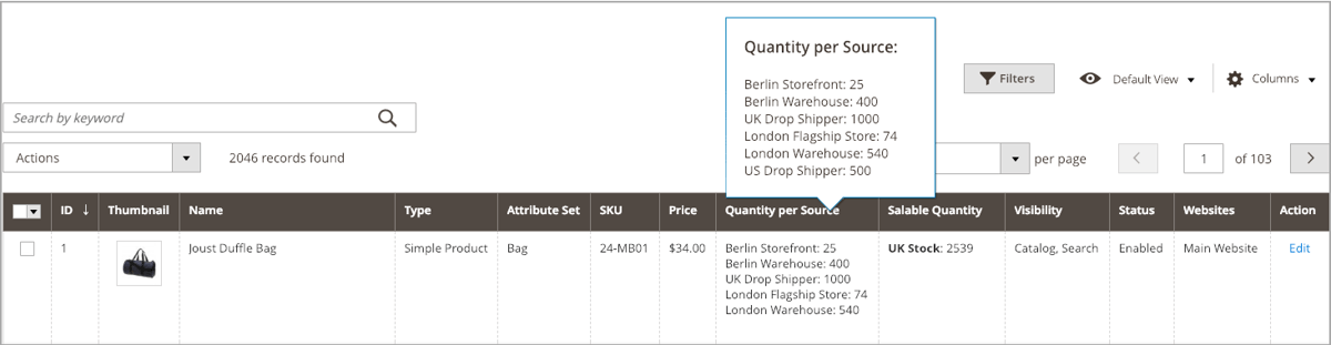 Manage inventory quantities | Adobe Commerce