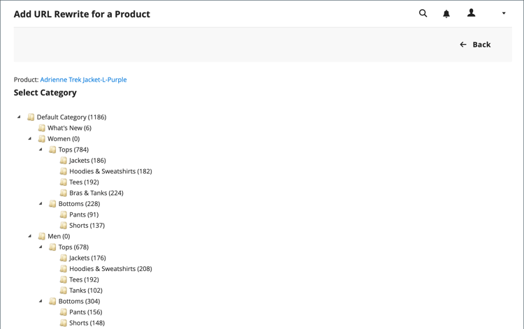 Product URL rewrites | Adobe Commerce