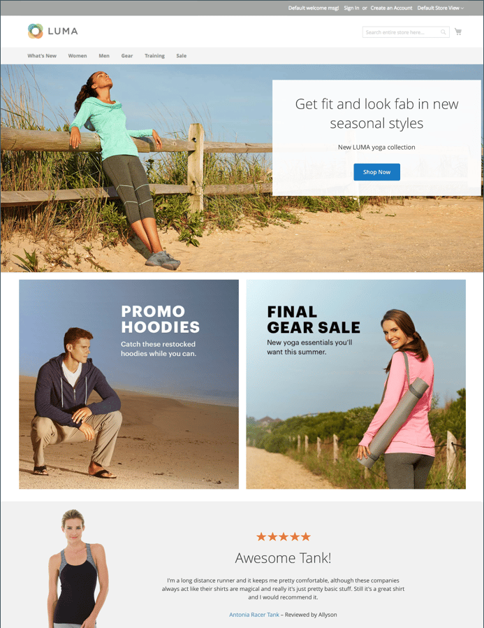 Page Builder Walkthrough part 1: simple page | Adobe Commerce