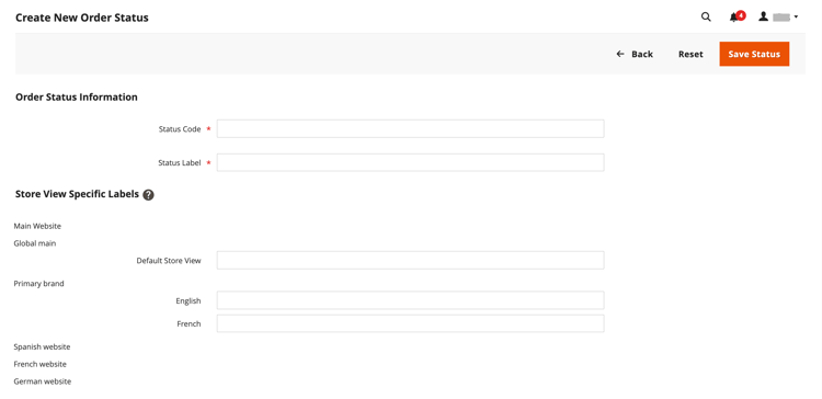 Order status | Adobe Commerce