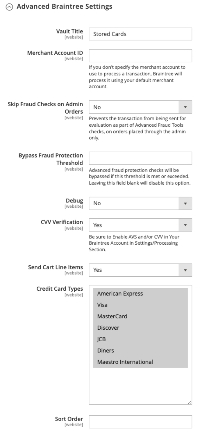 Braintree | Adobe Commerce