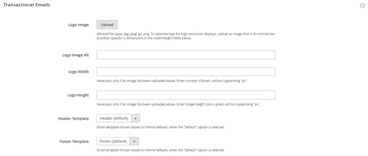 Email templates | Adobe Commerce