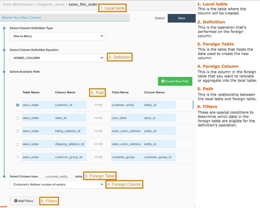 Create calculated columns | Adobe Commerce