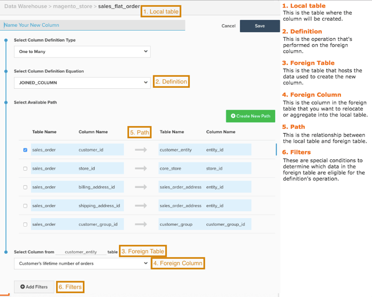 Create calculated columns | Adobe Commerce